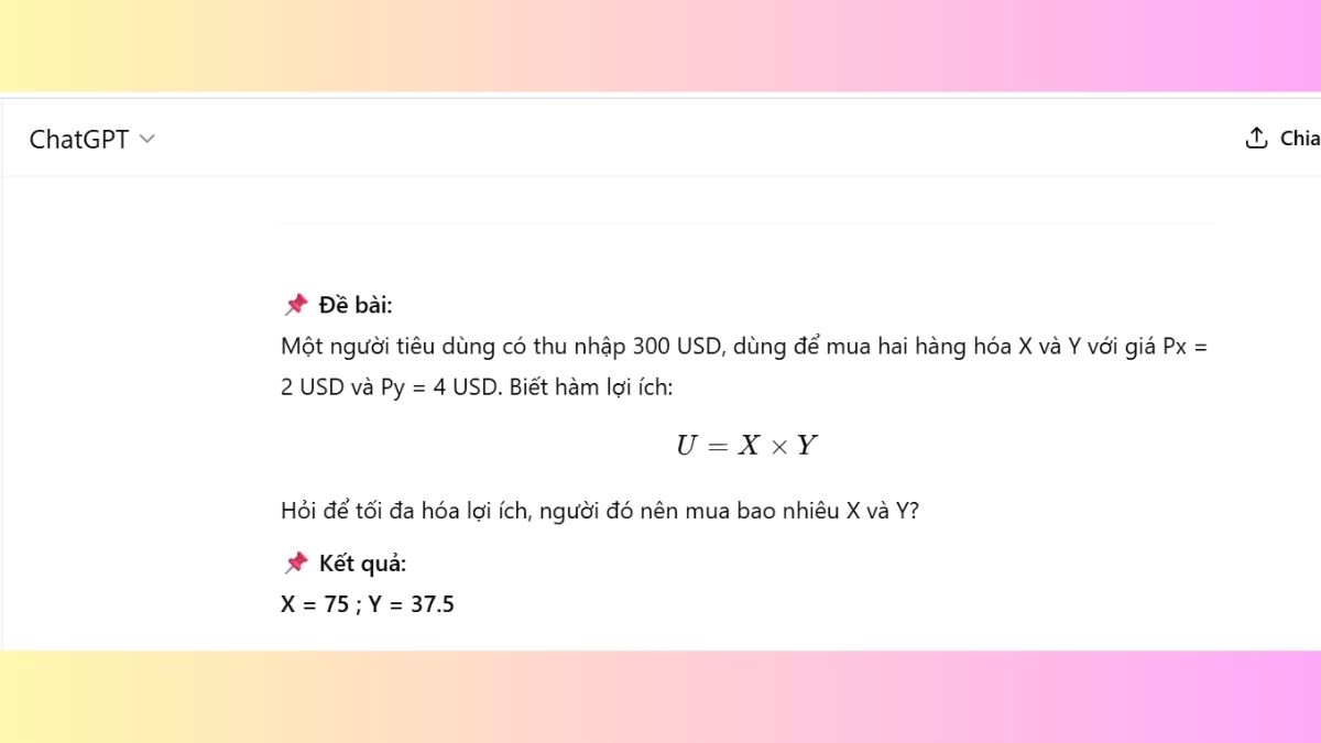 Top 8 web giải bài tập kinh tế vi mô bằng AI miễn phí